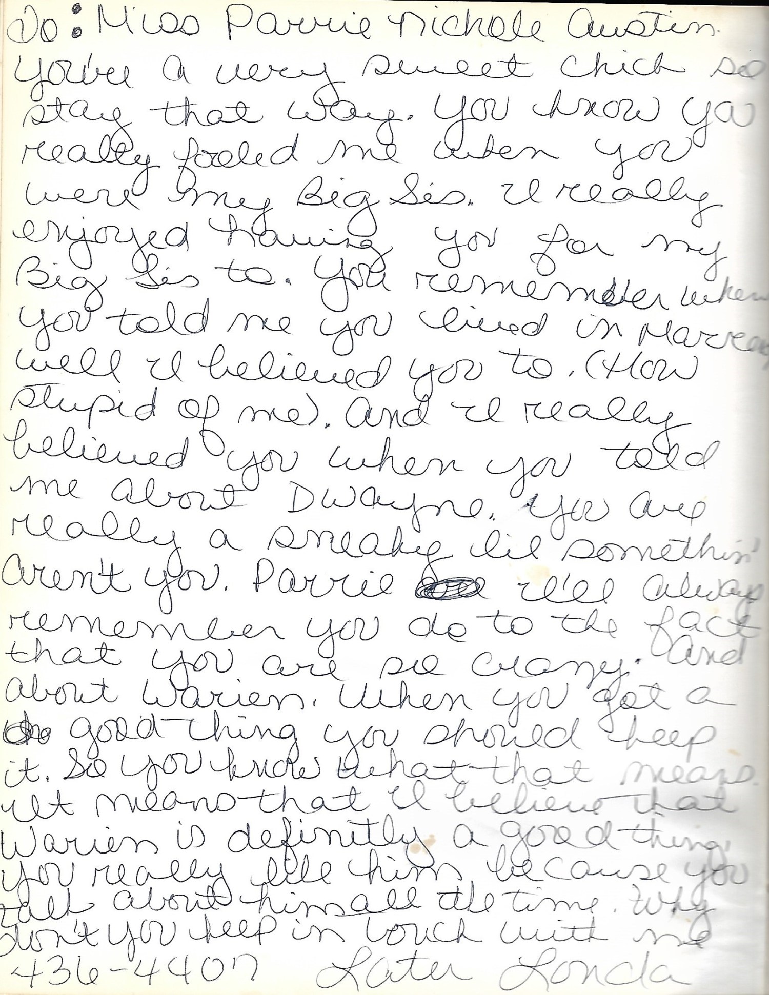 Fourty-five Years Later FACES… L W Higgins High School Class of 1980 ...